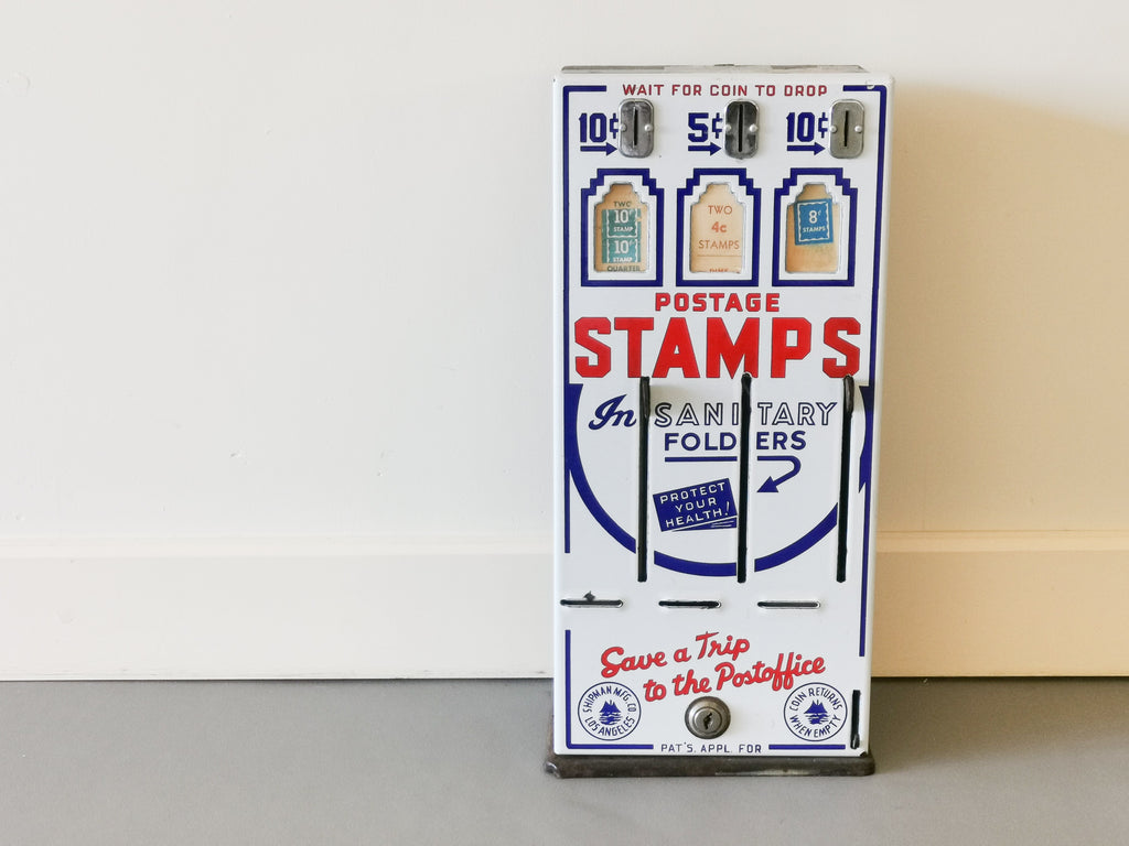 Vintage American Stamp Vending Machine – Rebecca Christie Miller