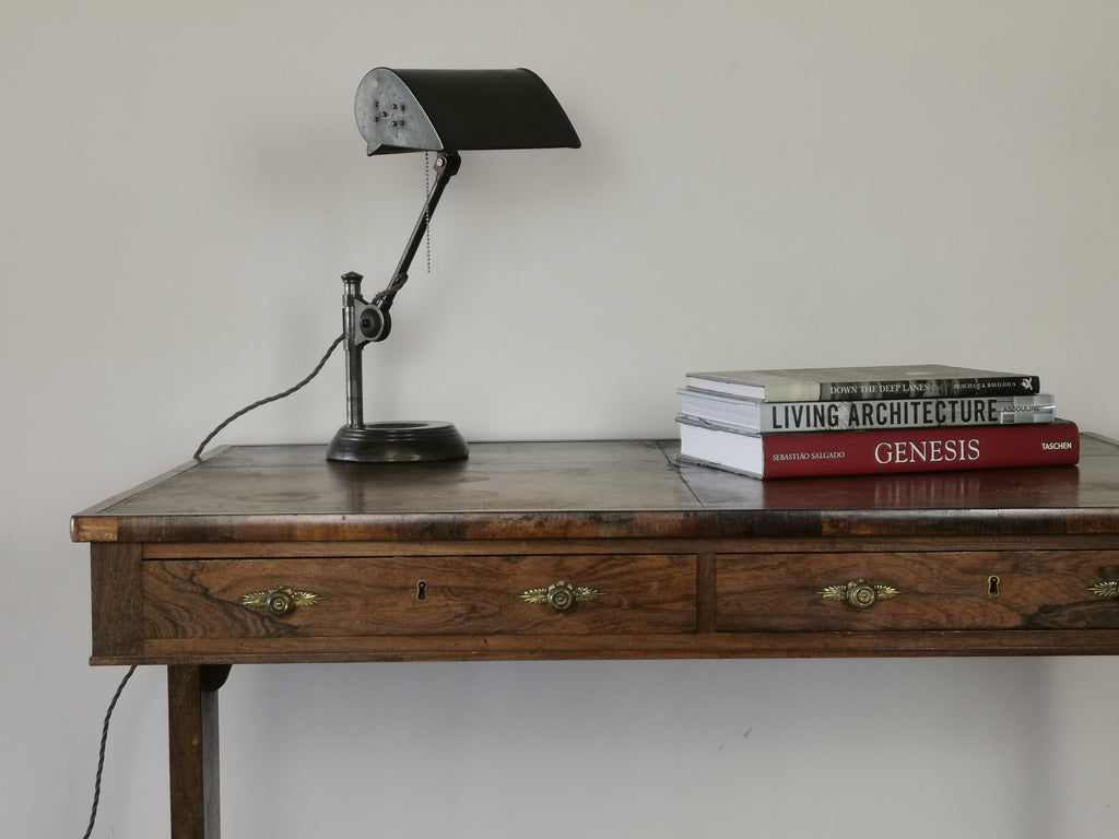 1930's Banker's Desk Light – Rebecca Christie Miller